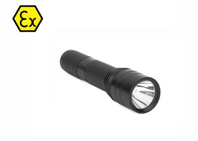 China Black Ex Proof Flashlight 300Lm  / Long Range Flashlight Φ32×135 Mm Size for sale