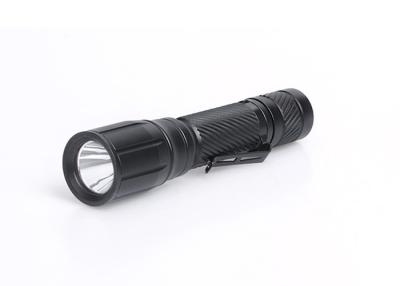China Aluminum  Rechargeable Tactical LED Flashlight  IP67 5W 300Lm Rechargeable Flashlight With USB Port for sale