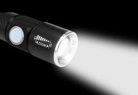 China Professional Rechargeable LED Flashlight With Safety Hammer And Car Charger for sale