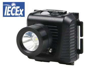 China Waterproof  Rechargeable Hard Hat Lights / Rechargeable Headlight For Hard Hat for sale