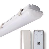 China 110 Lm/W LED Tri Proof Light 60W 5ft Vapor Tight Led Light Fixture  6000K dust proof led lights for sale