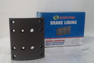 China HOWO Truck Brake Lining 410x220mm 12-Hole Replacement for MCY13 MCP16 MCX16 Models for sale
