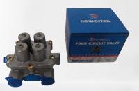 China WG9000360501 Four Circuit Protection Valve for Howo Trucks - 4-Way Safety System with Automatic Fault Isolation for sale