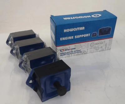 China HC16/AC16 Axle Rubber Engine Support for Howo Trucks - Heavy-Duty Vibration Dampening Mount Bracket for sale