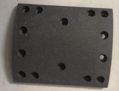 China WG9231342069 WG9231342068 Brake Lining Red 14-Hole Design for Heavy-Duty Truck Applications for sale