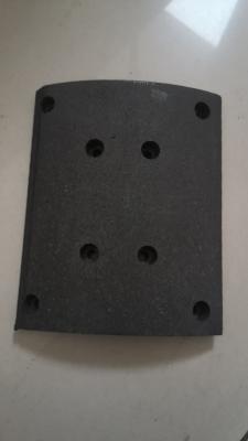 China 8 Holes Brake Lining DZ9112340062 Truck Brake Parts Heavy Duty Friction Material for sale