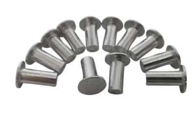 China Heavy Duty Truck Brake Pad Rivets Replacement 12mm x 8mm Steel Rivets for sale