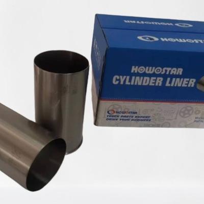 China HOWO Heavy Duty Truck Engine Cylinder Liner Replacement Parts - 120mm to 140mm Bore Sizes for sale