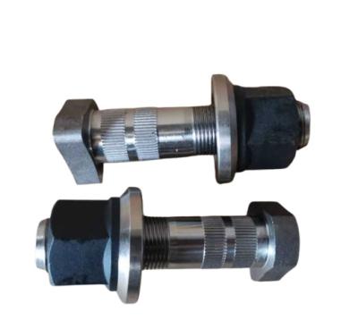 China 81.45501.0077 Front Hub Bolt M22x2.0 220mm Hex Head for Shaanxi Delong Trucks for sale