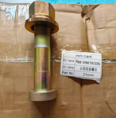 China Heavy Duty Truck Rear Wheel Bolt WG7121340130 M23x1.5 108mm Grade 10.9 for sale