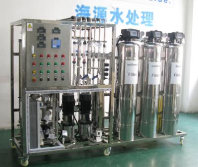 China 250LPH SS316 Tap Purified Water System For Pharmaceutical Double ROsystem EDI for sale