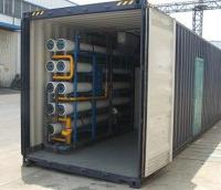 China Mobile Containerized Drinking Water Treatment System 1000L/Hour for sale