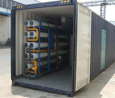 China Mobile Containerized Drinking Water Treatment System 1000L/Hour for sale