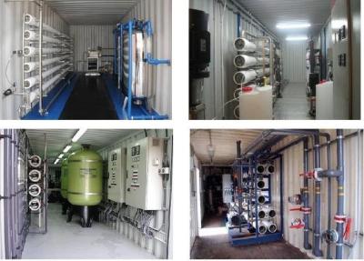 China Containerized Solar Powered Marine Seawater Desalination Reverse Osmosis RO System Borehole Sea Water Desalination Systems for sale