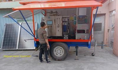 China Water Purification Trailer Mobile Water Purification Plant Mobile Water Purification Systems for sale