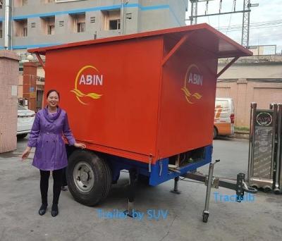 China Solar Panel Mobile Reverse Osmosis Trailer Mobile Demineralizer Trailer Reverse Osmosis Trailer for Sale for sale