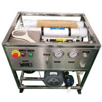 China Portable Borehole Sea Water Desalination Plant Home Use Mobile Portable Small Mini Salt Water Seawater Desalination Plant for sale