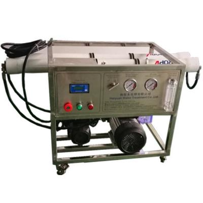 China Small Mini Mobile Compact Solar Power Boat Sea Water Maker Portable Sea Water Desalination Machine for Boat Yatch for sale