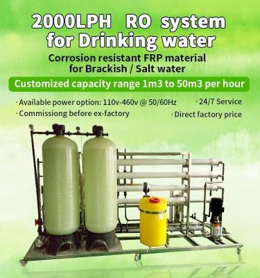 China Borehole Well Water Industrial Water Filter Machine Price Water Purifying Machine Price for sale