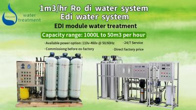 China EDI Module Water Treatment EDI Water Treatment Electrical Deionizer for sale
