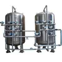 China Sistema De Filtracion De Agua FRP Filtro De Agua De Arena Filtro De Carbon Activo De Acero Al Carbono Filtro De Arena De Cuarzo for sale