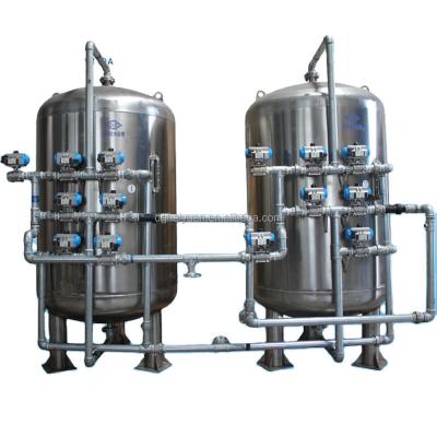 China Sistema De Filtracion De Agua FRP Filtro De Agua De Arena Filtro De Carbon Activo De Acero Al Carbono Filtro De Arena De Cuarzo for sale