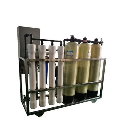 China 50LPH Seawater Ro System HMI Auto control 1000psi Working pressure for sale