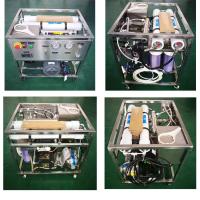 China Chloride Removal Seawater RO Plant , 220V marine fresh water maker 80KG for sale