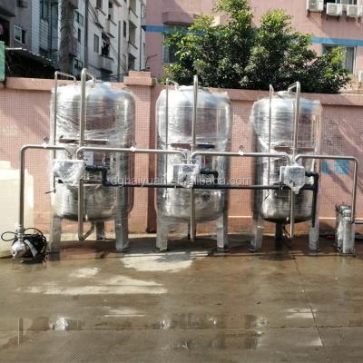 China commercial Osmose Water Filter System 19.5KW SUS304 Material DOW membrane for sale
