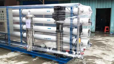 China Industrial Reverse Osmosis RO Plant 2000LPH 60% - 75% Recovery Rate for sale