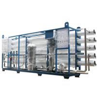 China 100TPH Desalination Reverse Osmosis RO Plant Fiberglass Material 10kw for sale