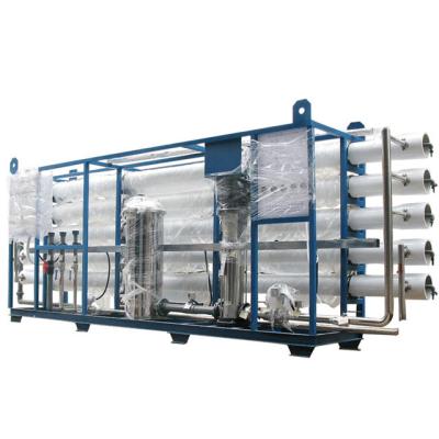 China 100TPH Desalination Reverse Osmosis RO Plant Fiberglass Material 10kw for sale