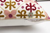 China 18*18inch Customized Pattern Decor Pillows Classic Design Full Cover Towel  Embossed Embroidery Pillows for Living Room for sale