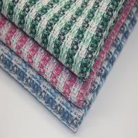 China New Design Cheap 100 Polyester Tweed Embroidery Fabric for  Winter Women's Coat Clothing for sale