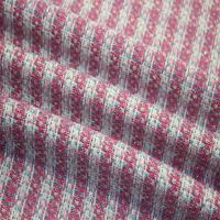 China New Design Cheap 100 Polyester Tweed Embroidery Fabric for  Winter Women's Coat Clothing for sale