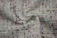 China 2024 New Factory Wholesale Spot Color Multi-coat  Tweed Woolen Polyester Fashion Decorative Fabric for Bag Women's Coat Clothing for sale