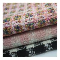 China Factory Wholesale Quantity Preferred Woolen Small Fragrance Fashion Sofa Tweed Coat Fabric for Women's Clothing Coat for sale