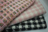 China Factory Wholesale Quantity Preferred Woolen Small Fragrance Fashion Sofa Tweed Coat Fabric for Women's Clothing Coat for sale