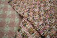 China Factory Wholesale Quantity Preferred Woolen Small Fragrance Fashion Sofa Tweed Coat Fabric for Women's Clothing Coat for sale