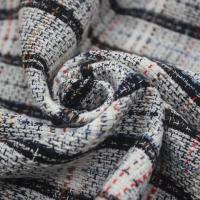China In Stock Yarn Dyed 100 Polyester Fragrant Breeze Tweedy Fabric for Women's Autumn and Winter Coat Clothing for sale