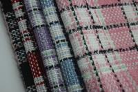 China In Stock Yarn Dyed 100 Polyester Fragrant Breeze Tweedy Fabric for Women's Autumn and Winter Coat Clothing for sale