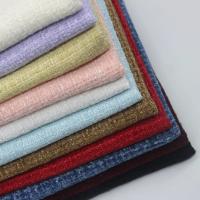 China Wholesale New Plaid Tweed Coat Chenille Fabric for Autumn and Winter Women's Coat Clothing Luggage Fashion Cushion for sale