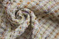 China In Stock Wholesale of a Roll New Design 100 Polyester Tweed Fabric for Women's Coat Clothing in Autumn and Winter for sale