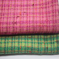 China Stock Luxury New Design 100 Polyester Yarn Dyed Tweed Fabric for Plus Size Women's Dresses Coat Men's Clothing Pants for sale