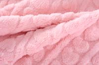China New Arrive Soft 100 Polyester Cotton Jacquard Fleece Fabric for Shoes Men Womens Clothing Blankets for Winter for sale