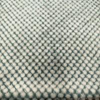 China New Arrive Soft 100 Polyester Cotton Jacquard Fleece Fabric for Shoes Men Womens Clothing Blankets for Winter for sale