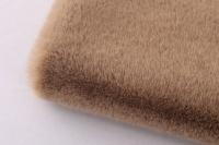 China Stock Many Color 100% Polyester 20mm 670GSM Plush Thick Faux Lifelike Mink Sable Fur for Blankets Women's Coat Pet Blanket for sale
