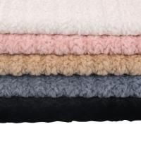 China Recycled 100% Polyester Fabric 20mm Plush Thick Faux Fur Lifelike Fox Fabric for Clothing Women's Wear Cloth Plush Coat Shoes for sale