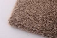 China Recycled 100% Polyester Fabric Plush Thick Faux Fur Noble Consort Toka Fur Suede Composite Fabric Women's Clothing Bag Shoes for sale