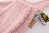 China Recycled 100% Polyester Fabric Plush Thick Faux Fur Noble Consort Toka Fur Suede Composite Fabric Women's Clothing Bag Shoes for sale
